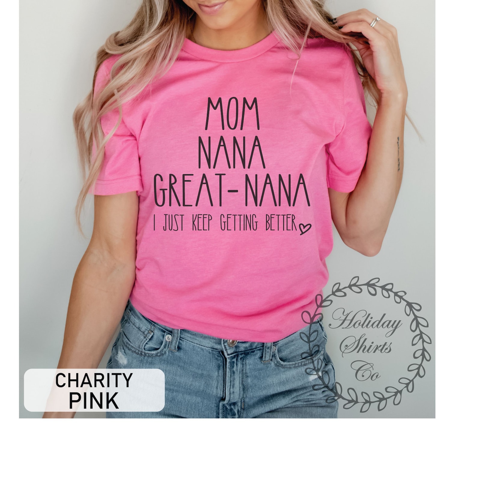 Gift for Nana Great Nana Great Nana Shirt Pregnancy - Etsy