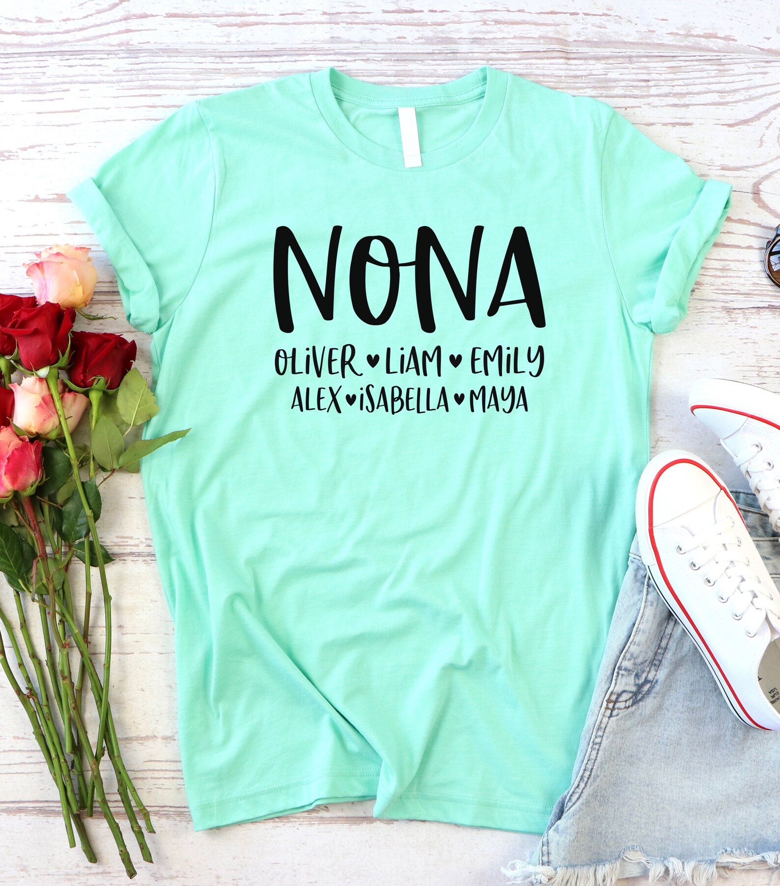 Nona Shirt Nona Gift Custom Nona Shirt With Names Gift For Etsy nona-shirt-nona-gift-custom-nona-shirt-with-names-gift-for-etsy