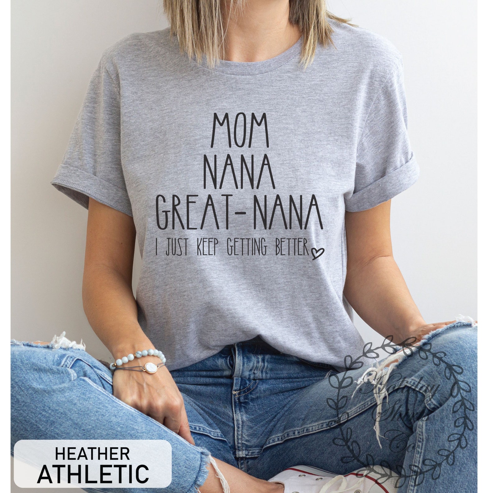 Gift for Nana Great Nana Great Nana Shirt Pregnancy - Etsy