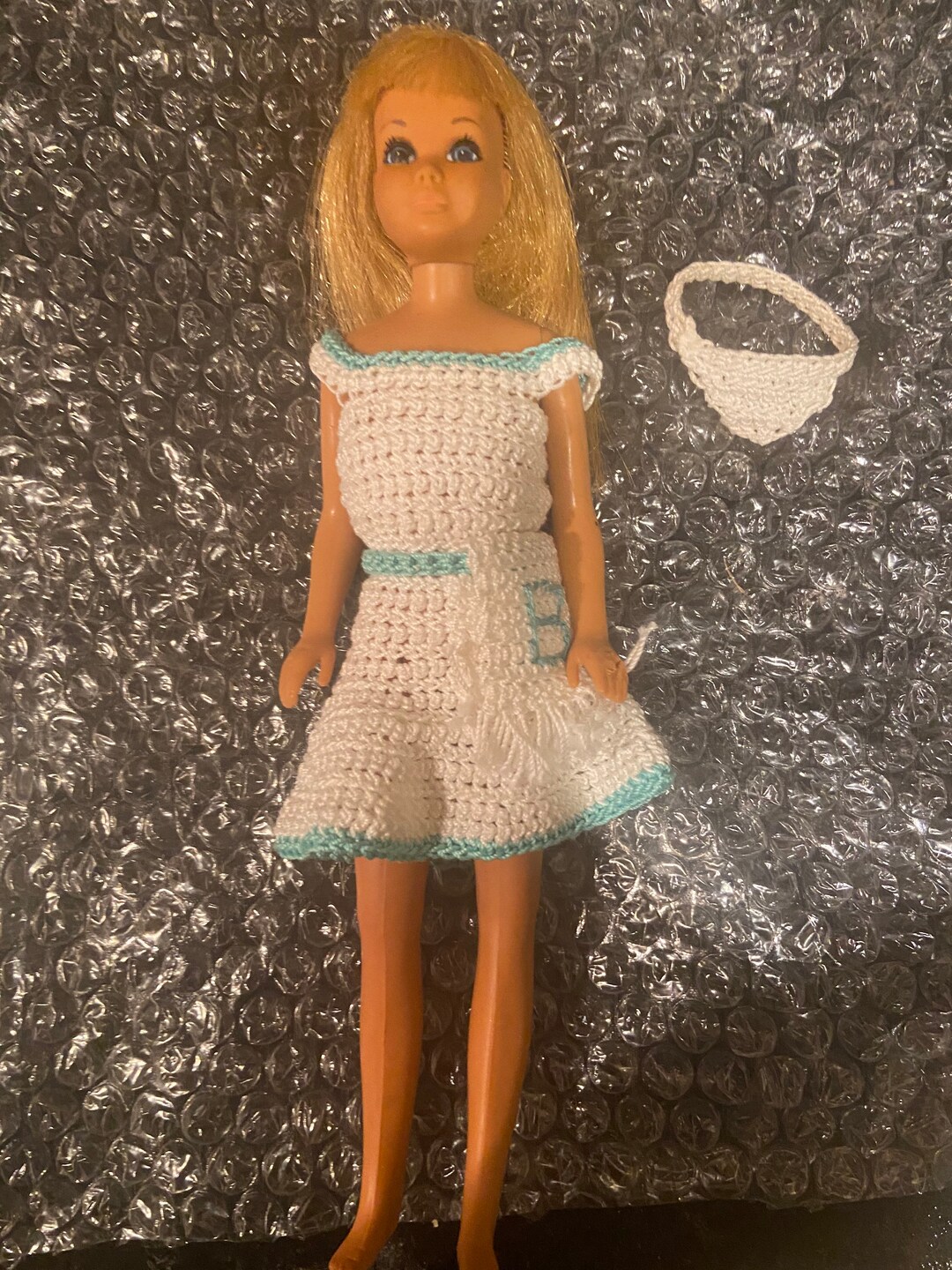 VINTAGE 1967 Skipper With Handmade Knitted Outfit - Etsy