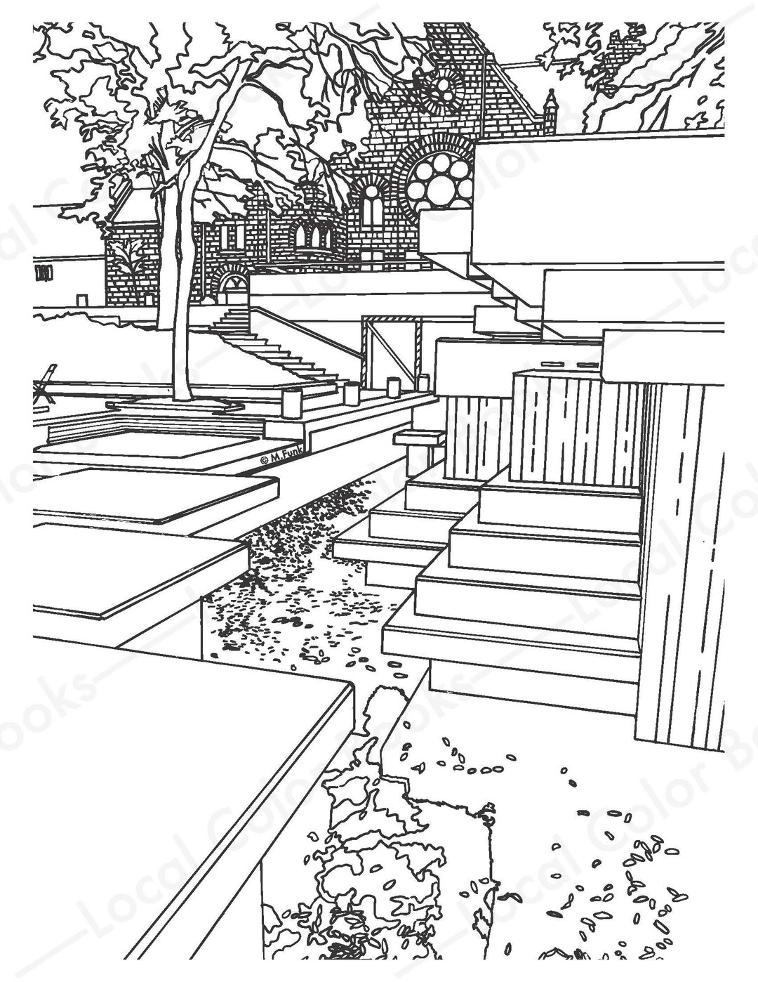 Peavey Plaza - Color Minneapolis - Printable Instant Digital Download ...