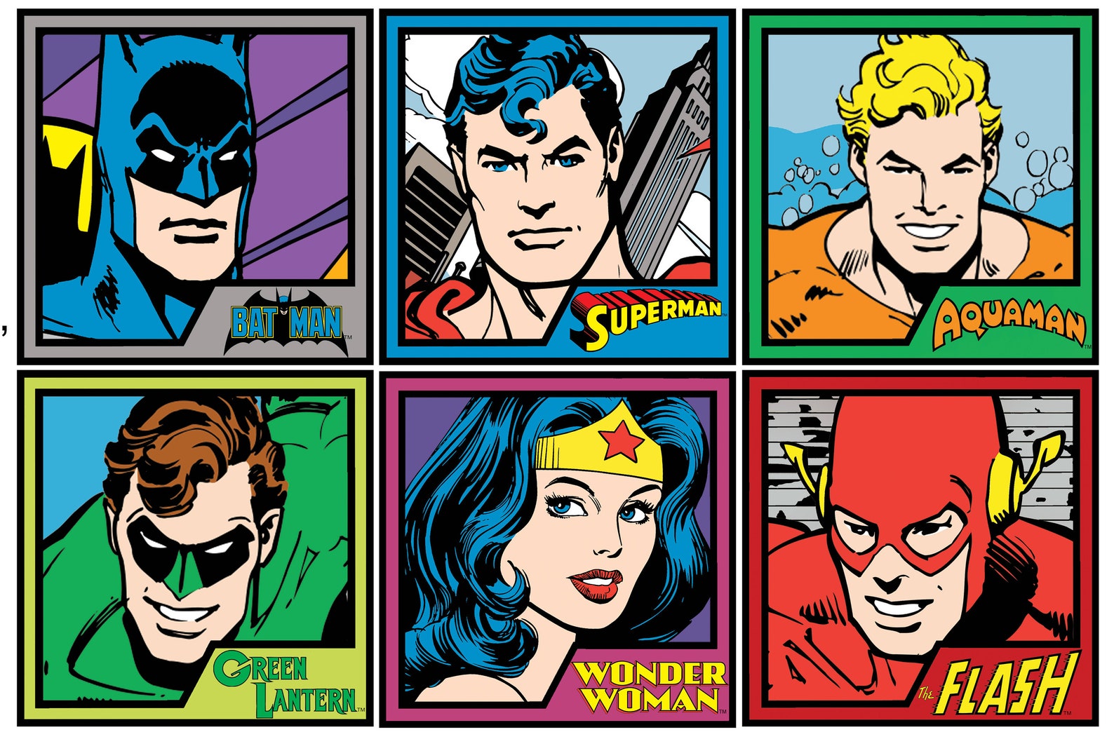 Face Mask Made in U.S. Justice League Individual | Etsy