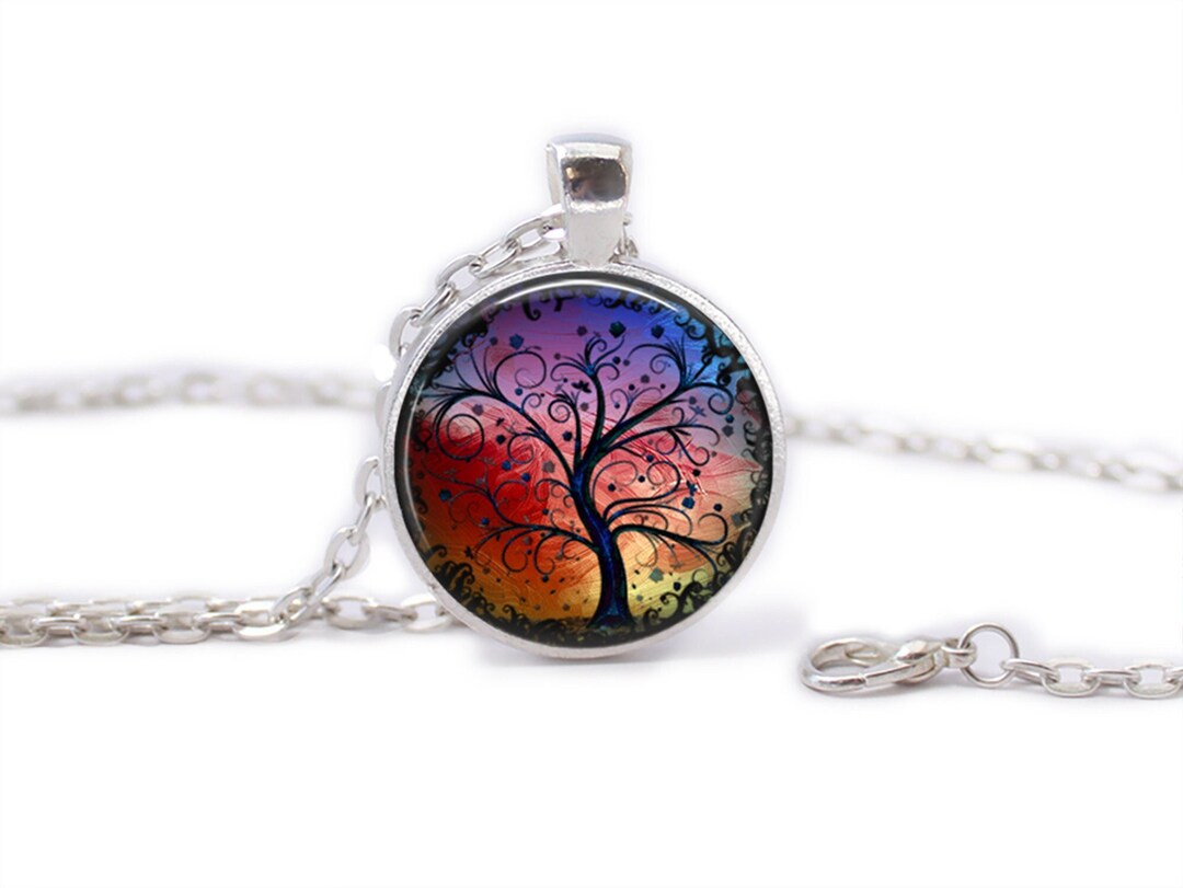 Gift for Mom Tree of Life Necklace Tree of Life Jewelry Family Tree ...