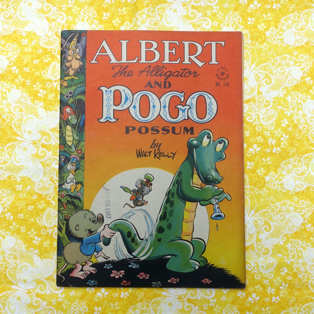 Albert the Alligator and Pogo Possum, 148, Grade 7.5 VF, 1947, Dell ...