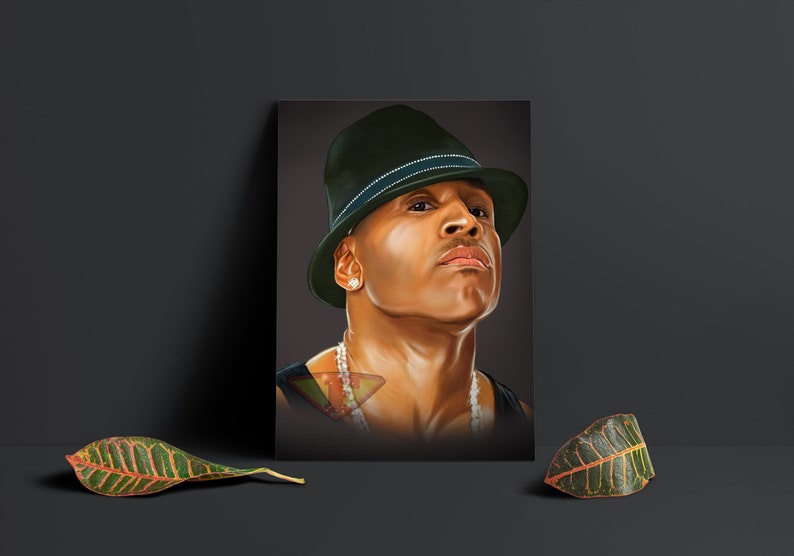 LL Cool J, Digital Art, Celebrity Painting, Poster Print, Instant ...
