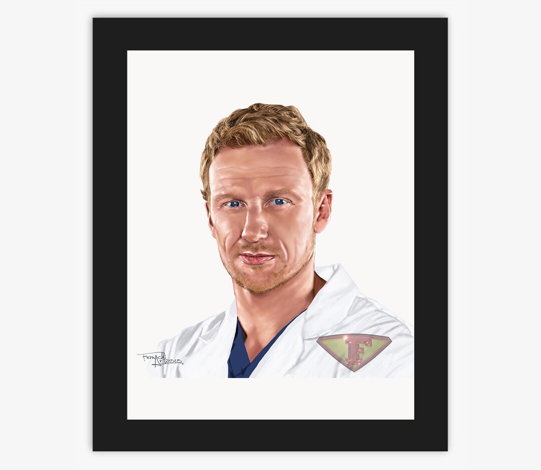 Dr Owen Hunt, Kevin Mckidd, Grey's Anatomy Drawing, Digital Art, TV ...