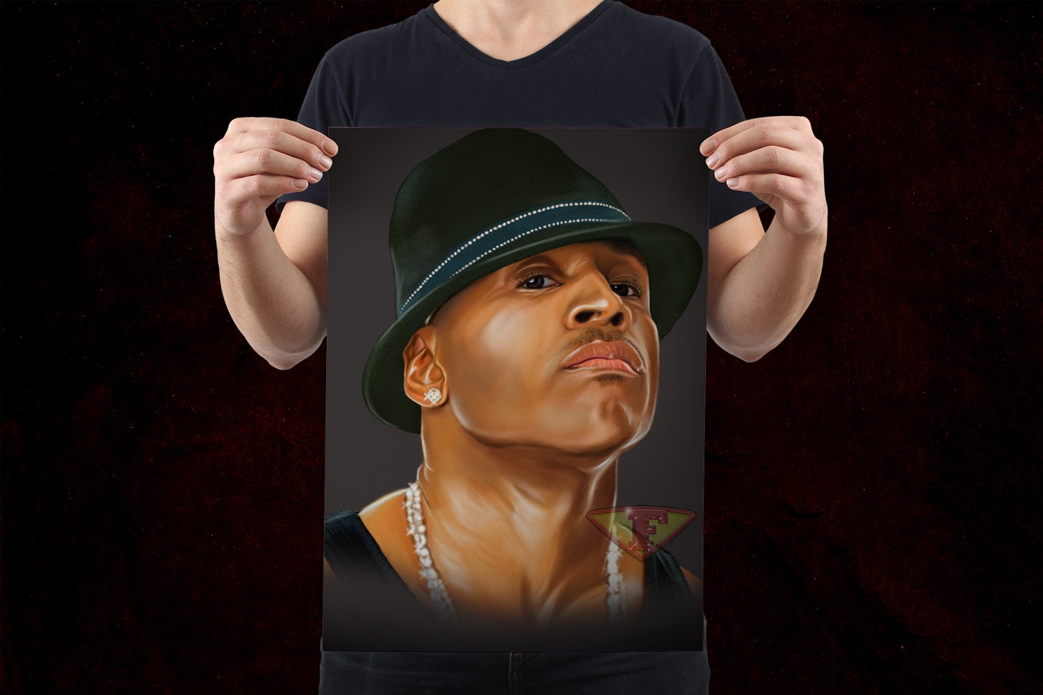 LL Cool J, Digital Art, Celebrity Painting, Poster Print, Instant ...