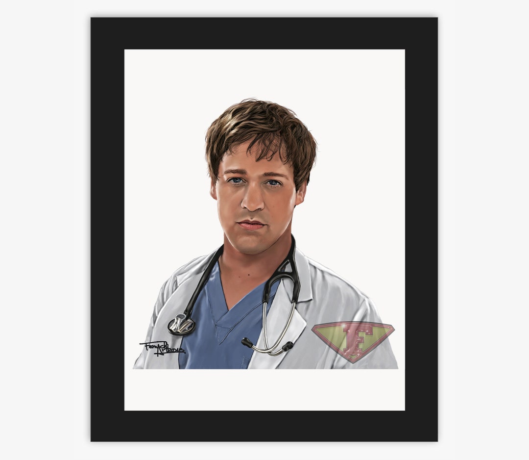 Dr. George O' Malley, T.r.knight, Grey's Anatomy Drawing, Digital Art ...