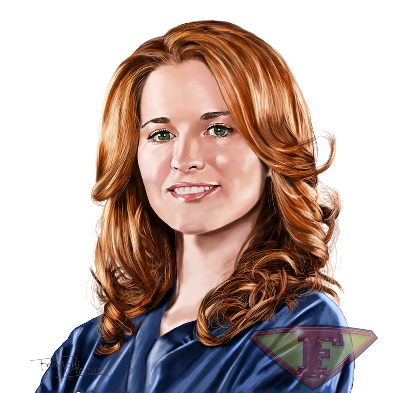 Dr April Kepner, Sarah Drew, Grey's Anatomy Drawing, Digital Art, TV ...