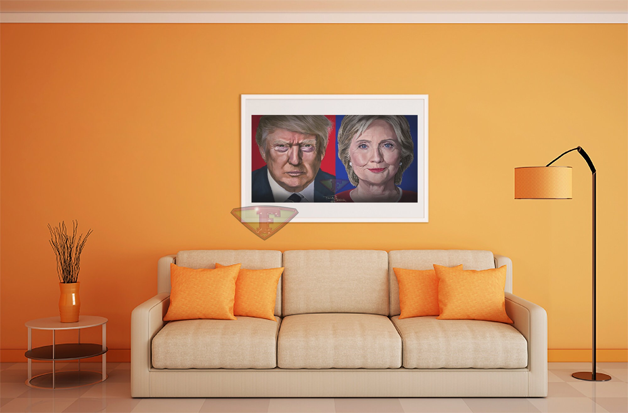2016 US Presidential Elections Drawing, Digital Art, Politicians ...