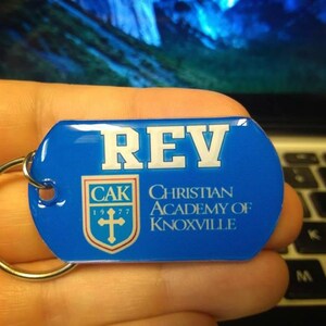 1 Custom Photo Keychain Use YOUR Photo, Photo Key Chain, Custom ...