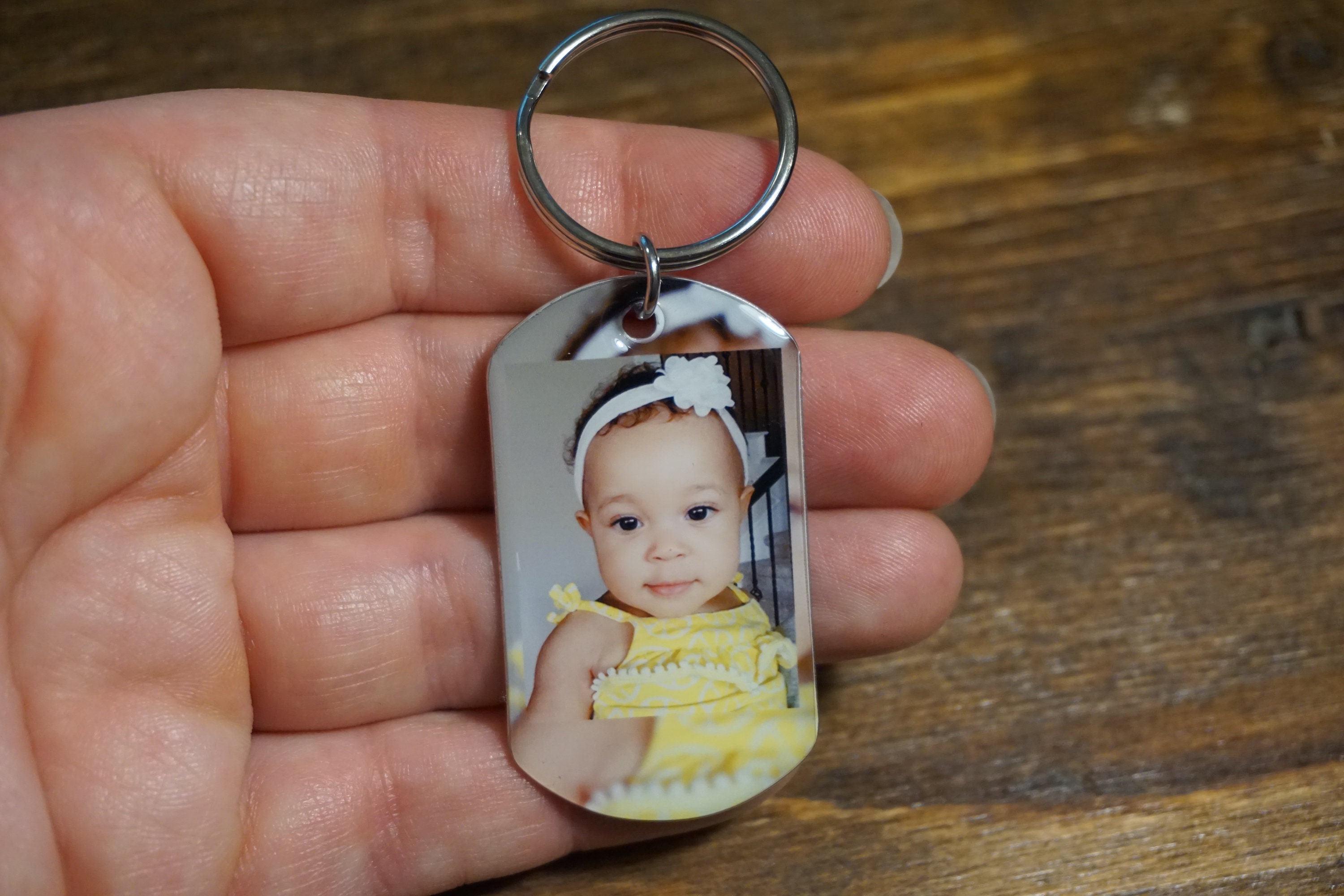 Dad Gift Dad Keychain Dad Photo Gifts New Dad Custom Gift | Etsy