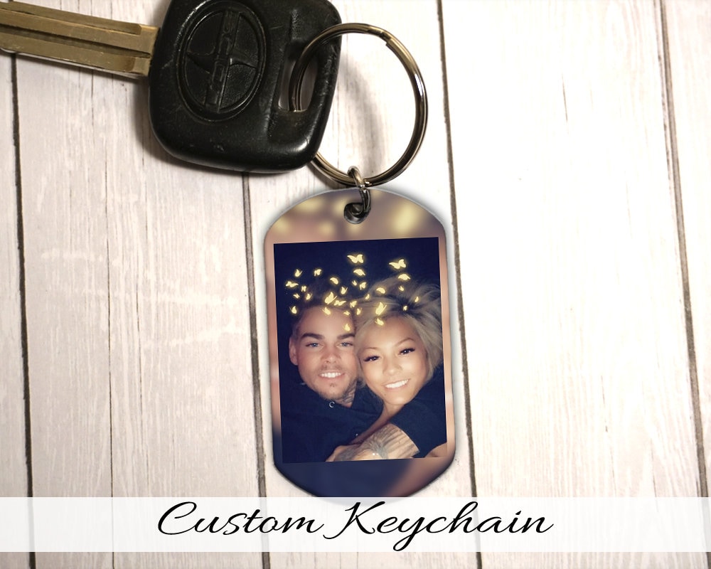 Personalized Keychain for Boyfriend Anniversary Gifts Gifts - Etsy