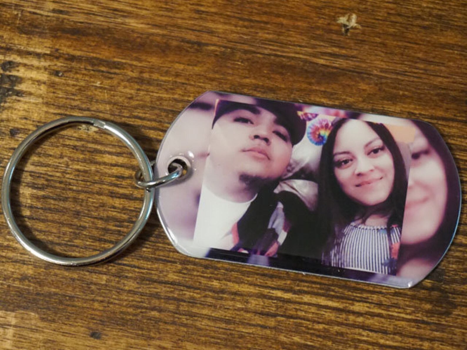 Photo Keychain - Picture Keychain, Custom Key Chain Photo, Personalized ...