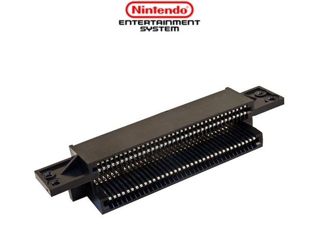 72 Pin Replacement Connector Cartridge Slot for Nintendo NES Vintage ...