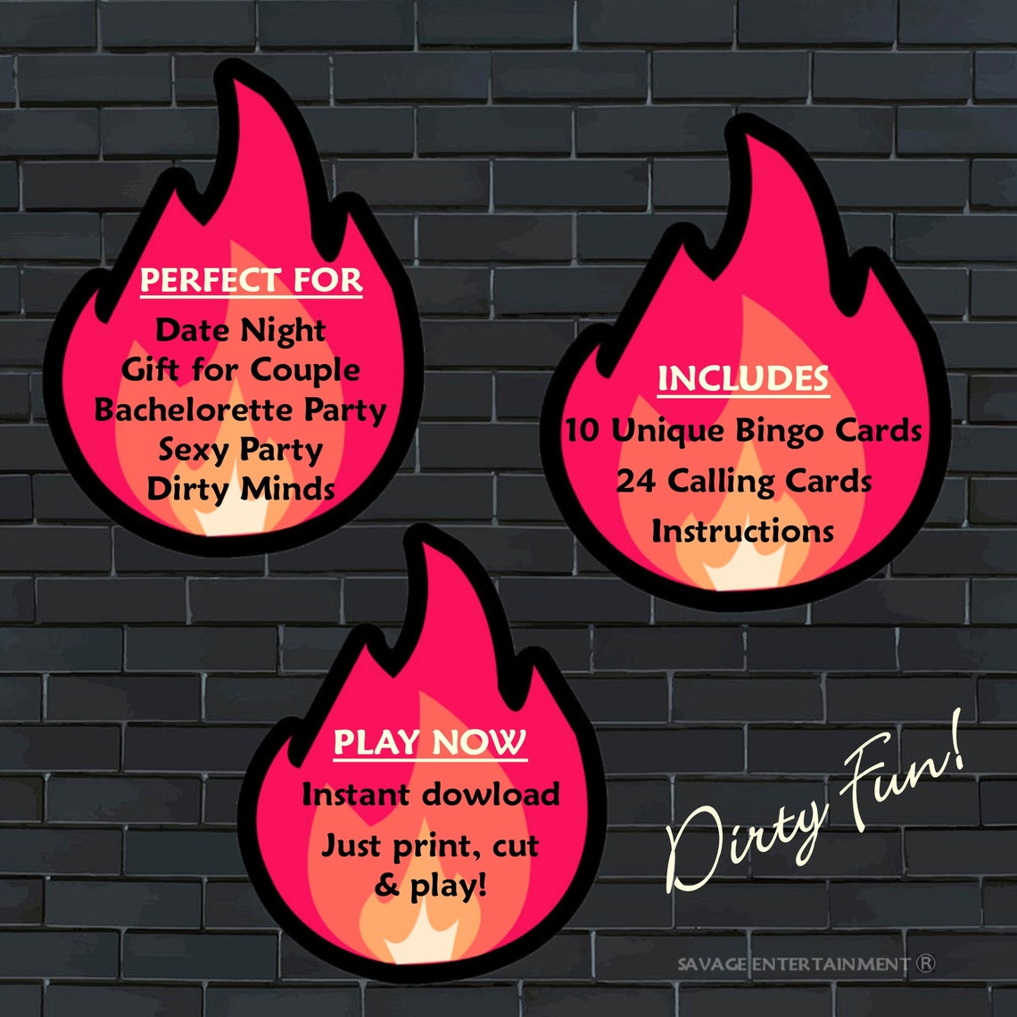 dirty-bingo-adult-party-game-naughty-bachelorette-shower-etsy-uk
