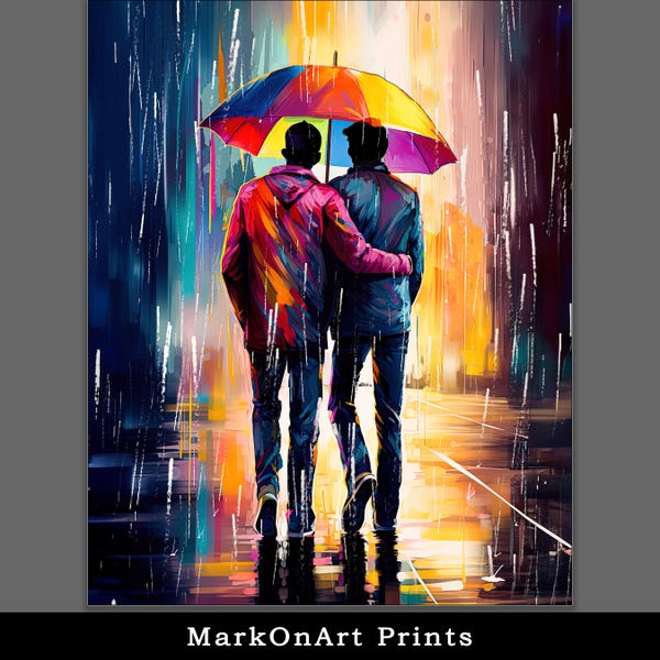 Lgbtq Male Art - Etsy