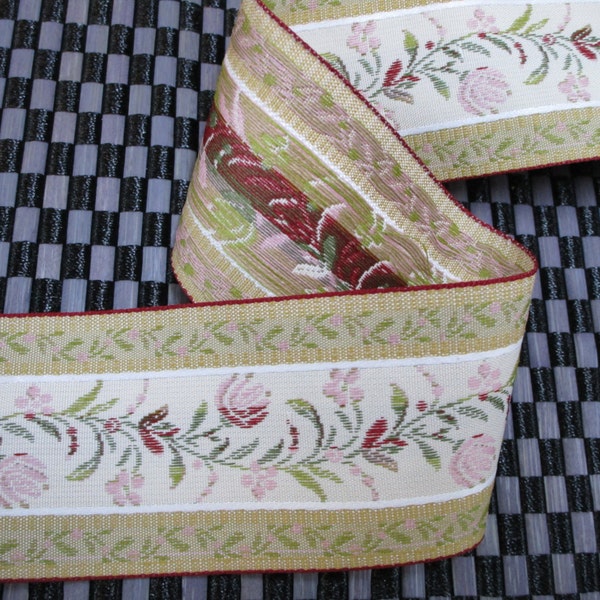 Brocade Fabric Trim - Etsy