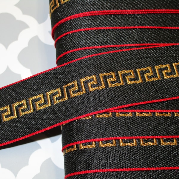 Greek Key Gold Trim - Etsy