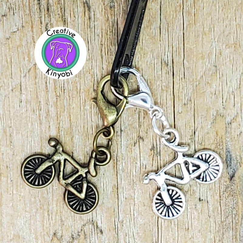 Bicycle Charm - Etsy