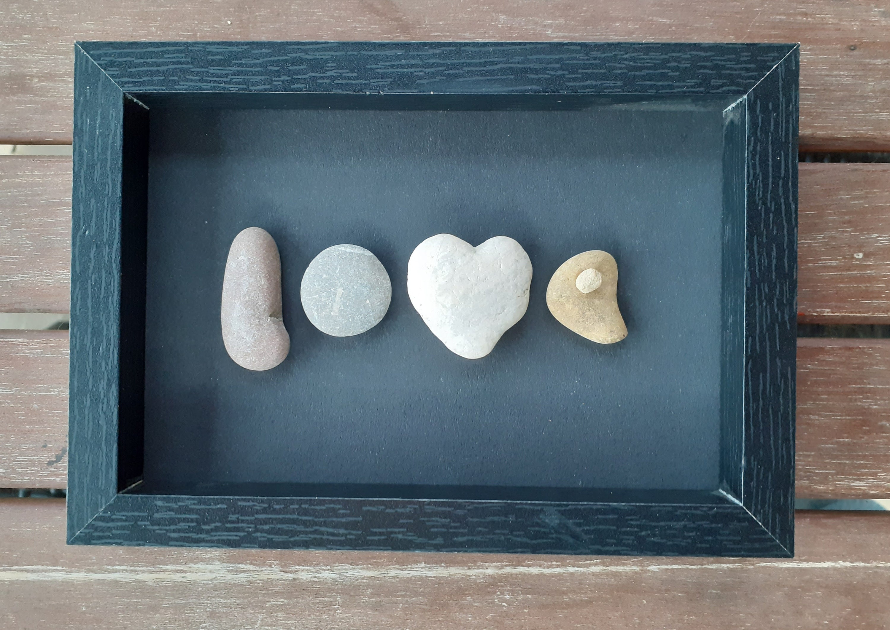Pebble Art - LOVE, Wall Decor, Pebbles Art, Pebble Picture, Rock Art ...