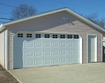 Garage door decal | Etsy