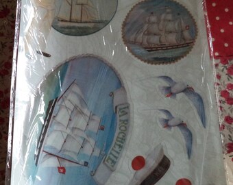 Nautical bunting clipart red blue Nautical banner clip art