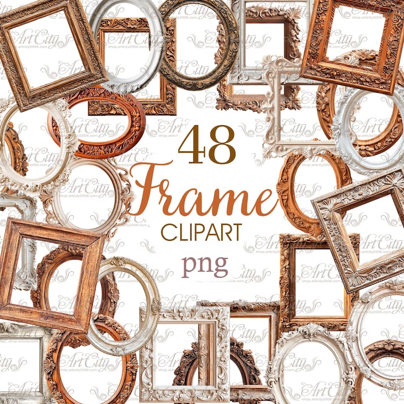 Old Oval Picture Frame - Etsy