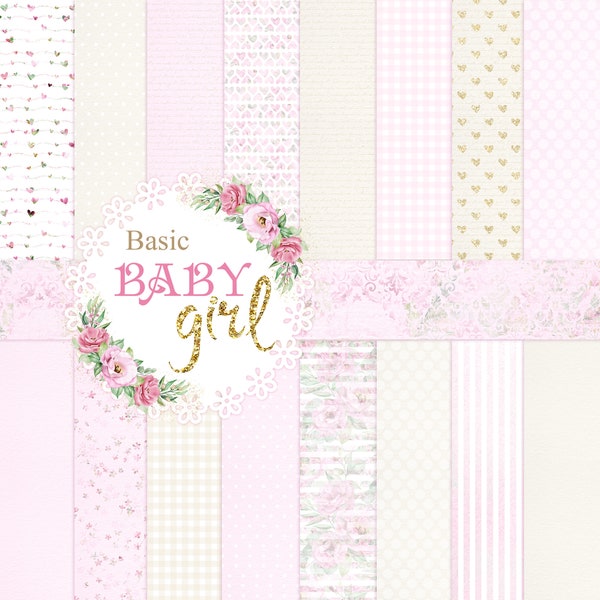Baby Digital Paper - Etsy