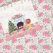 Sweet Christmas Digital Paper Tree Scrapbook Wood Deer Background Pink ...