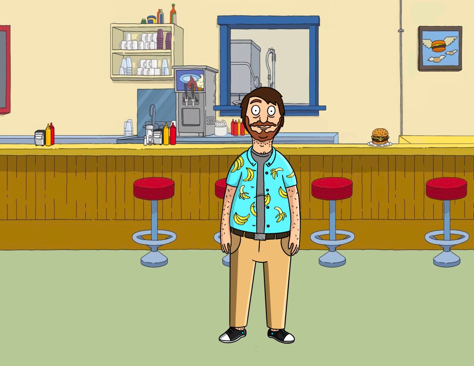 Bobs Burger Custom Character Etsy