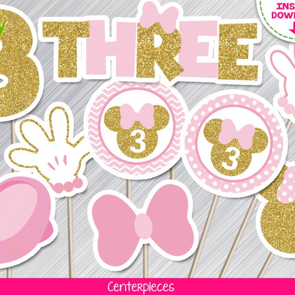 Minnie Mouse Third Birthday Outfit - Etsy