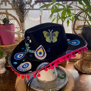 Manic Focus Themed Festival Hat - Etsy