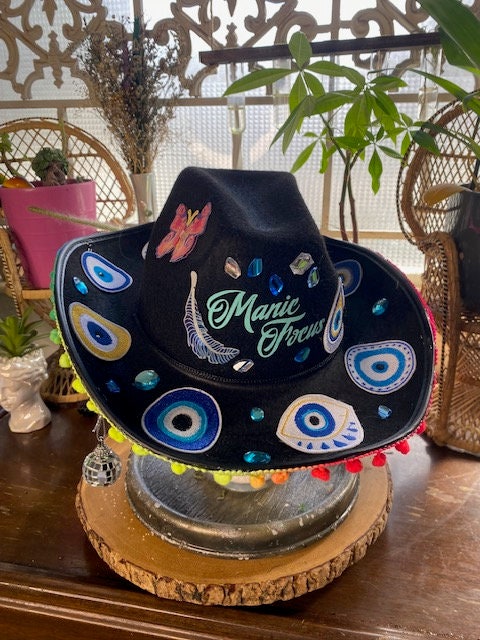 Manic Focus Themed Festival Hat - Etsy