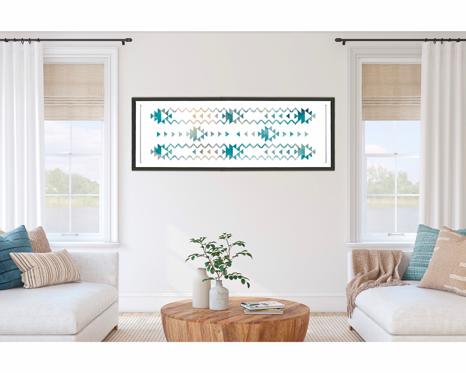 Panoramic Arizona Wall Art Colorful Southwest Print - Etsy