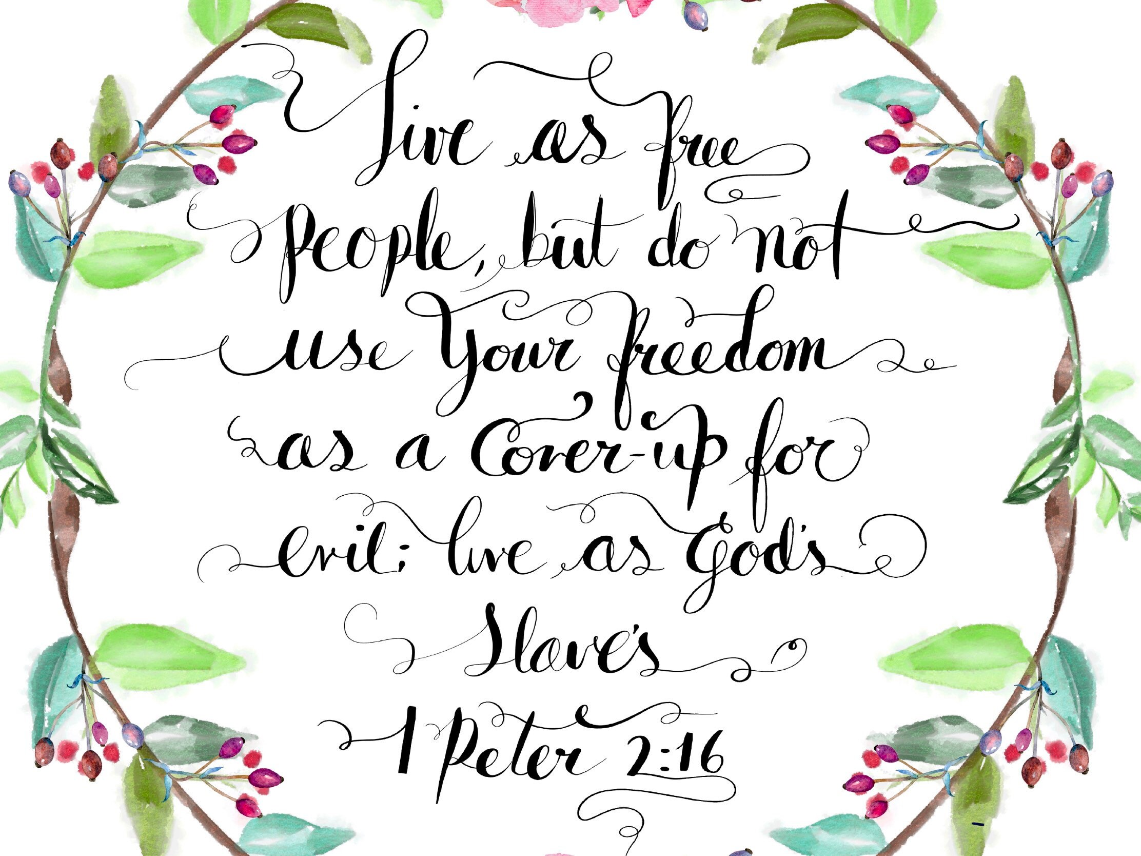 Floral Farmhouse Wreath Scripture Wall Art | Etsy