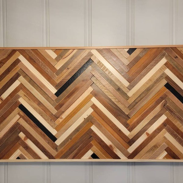 Chevron Wall Art - Etsy