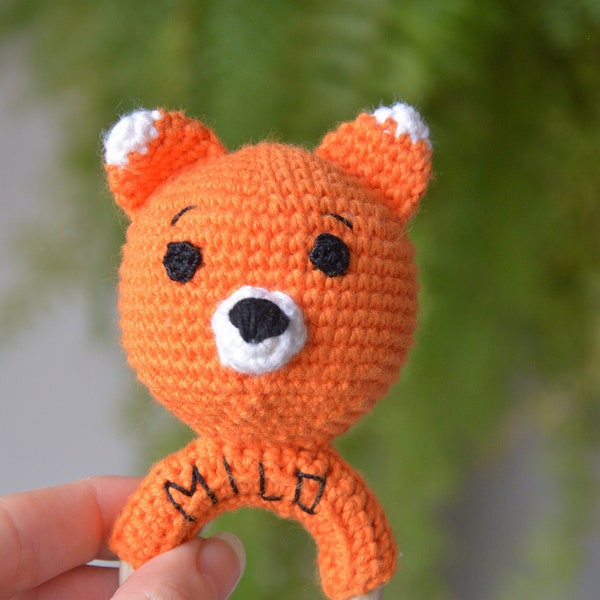 Crochet Fox Rattle Pattern - Etsy