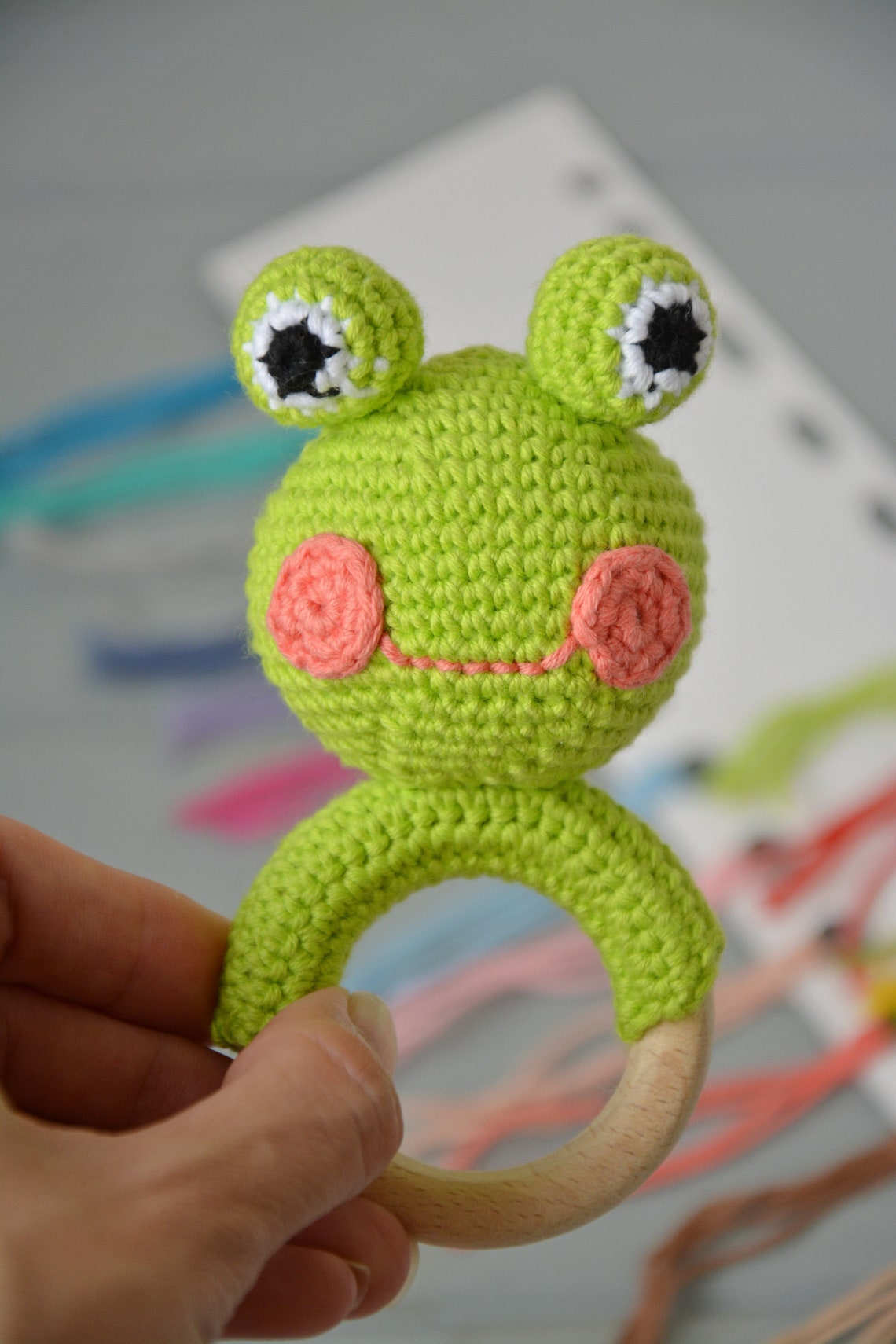 Amigurumi Baby Rattle Patterns Crochet Rattle Patterns | Etsy