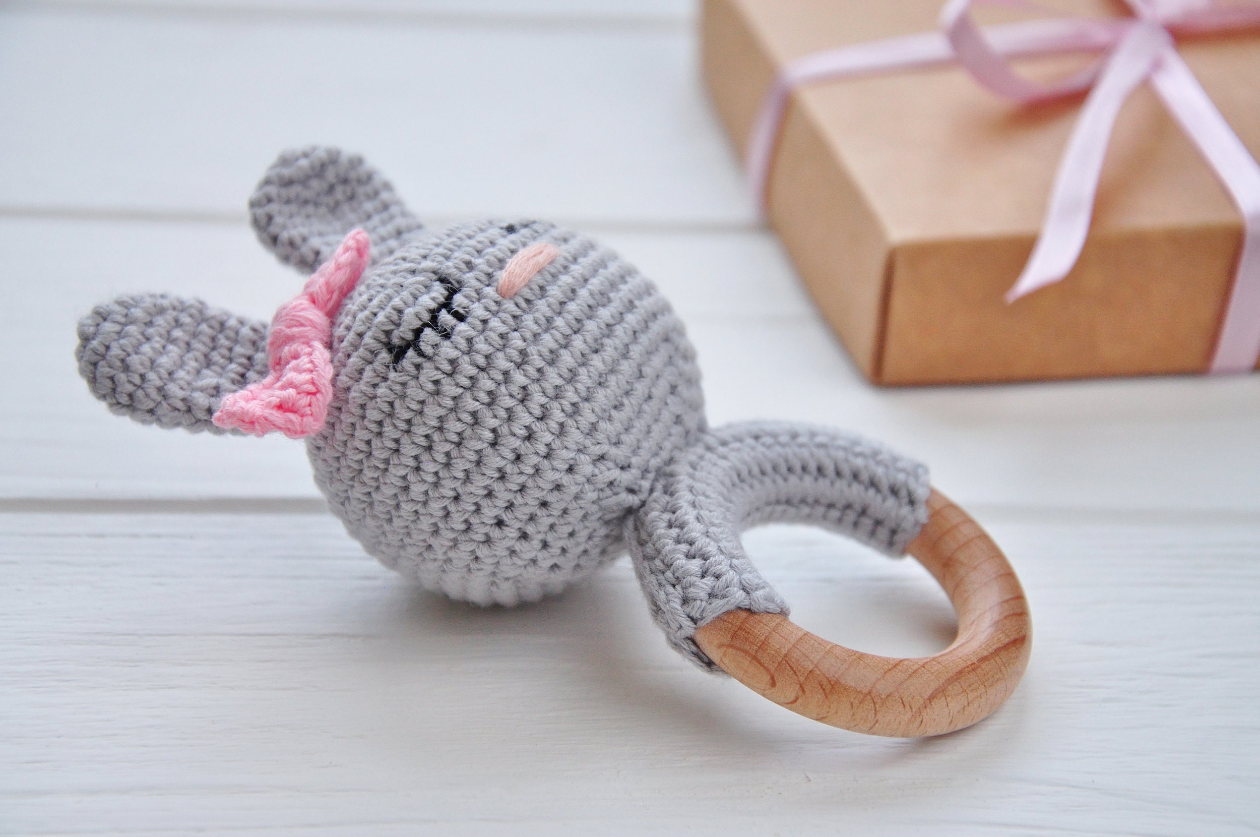 Crochet Teething Toy Pattern, Amigurumi Teether Pattern, Crochet Baby ...