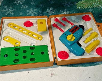 Vintage Fisher Price Tool Box - Etsy