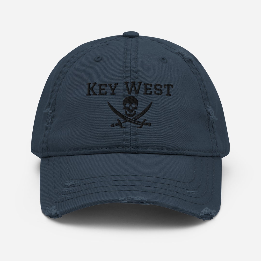 Key West Distressed Baseball Hat - Etsy