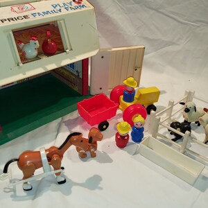 Fisher Price Little People Barn Playset With Most of the Peices!! - Etsy