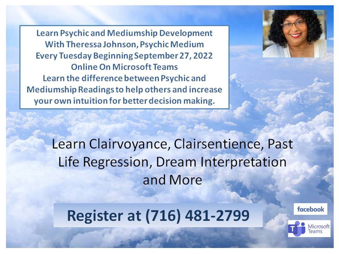 Psychic and Mediumship Development Class - Etsy