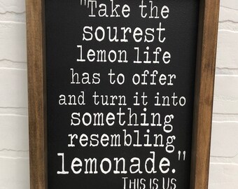 Lemonade sign | Etsy