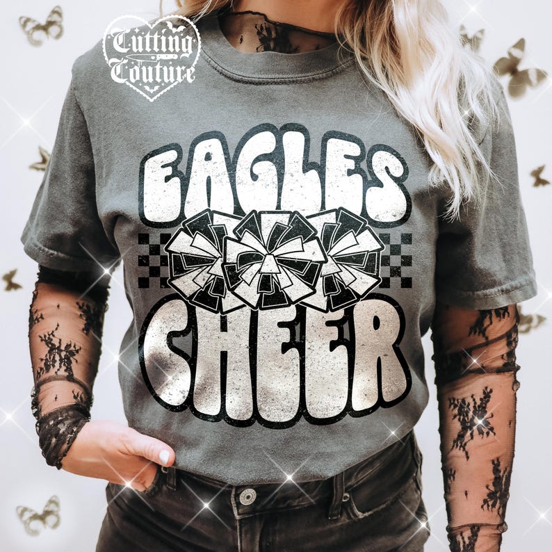 Eagles Cheer Png, Cheerleading Squad Png, Cheerleader Png, Eagles Png ...