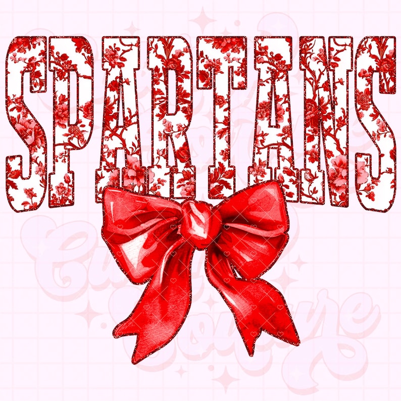 Spartans Png, Red Toile Png, Spartans Sublimation, Game Day Png ...
