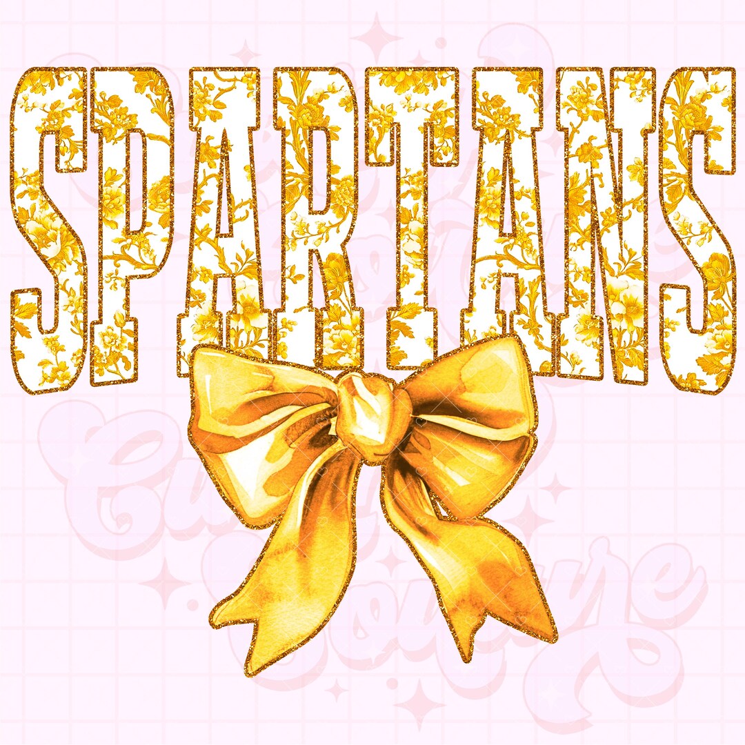 Spartans Png, Gold Toile Png, Spartans Sublimation, Game Day Png, Spartans Shirt Png, DTF, DTG ...