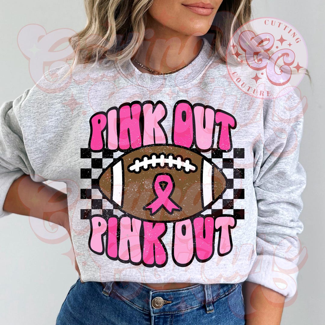 Pink Out Png, Pink Out Breast Cancer Png, Tackle Cancer Png, Breast ...