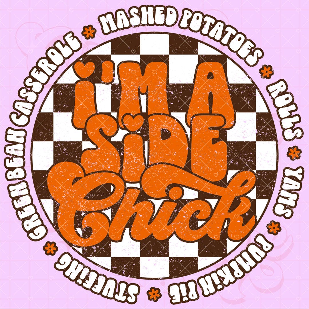 Side Chick Png, Thanksgiving Side Chick Png, Funny Thanksgiving Png ...